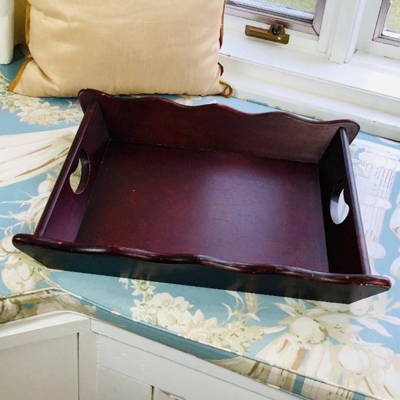 Accents | Breakfastinbed Wooden Serving Tray Small | Poshmark